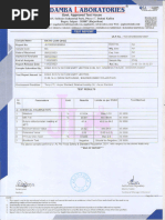 Drinking Water Test Report | PDF | Bacteria | Chemical Compounds