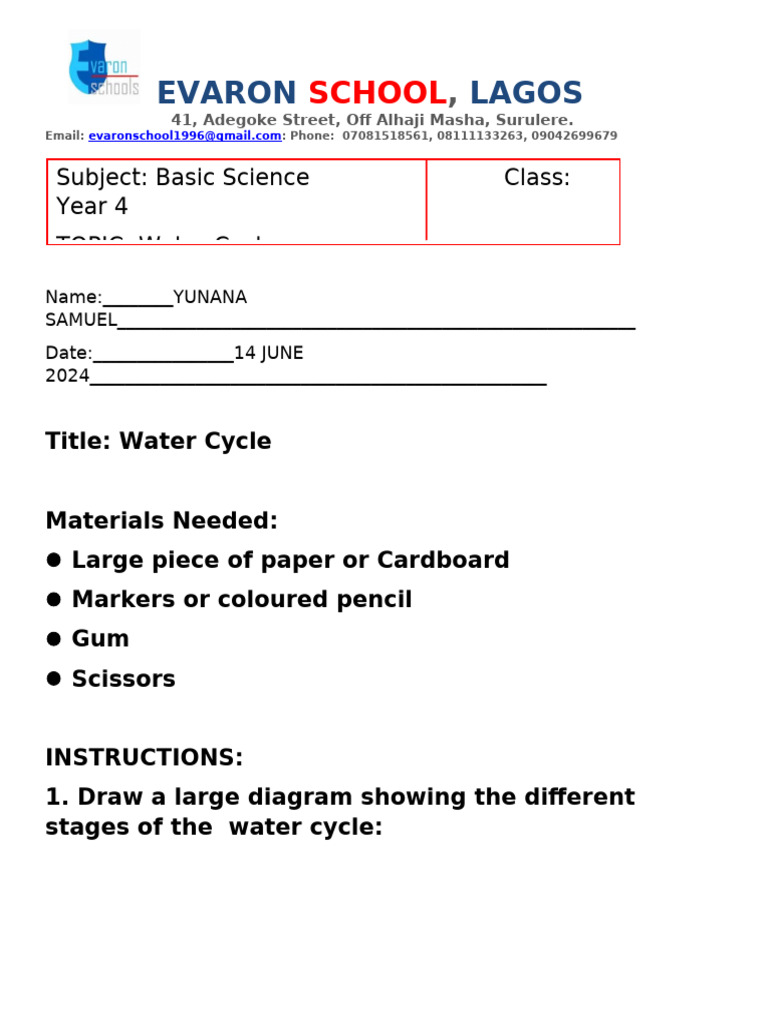 Copy-science Mid Term Project Year 4 | PDF
