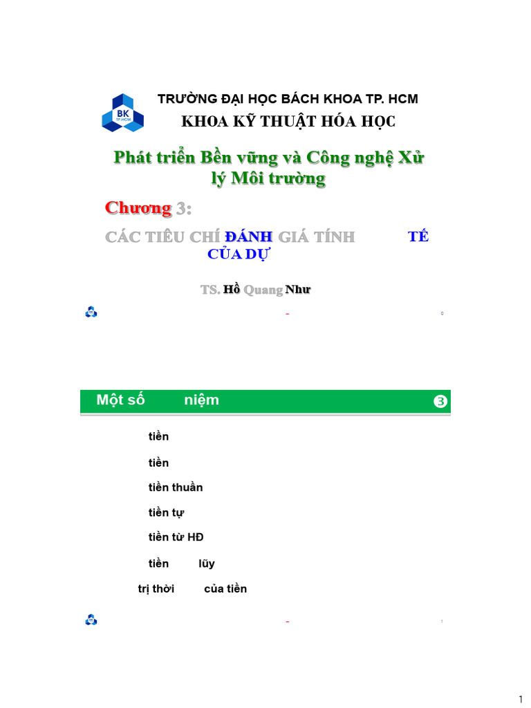 PTBV - CHƯƠNG 3 (Fall 2023) (OK) | PDF