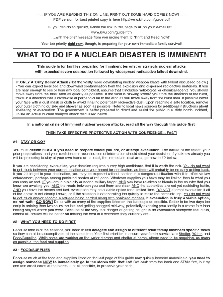 NUKE Guide | Basement | Nuclear Weapons