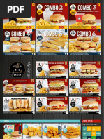 Kota Joe Menu 2025 | PDF | Hamburgers | French Fries