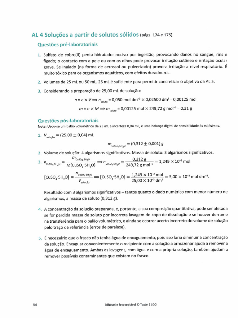 10Q-AL2.2-Soluções-Respostas Às Questões Do Manual | PDF