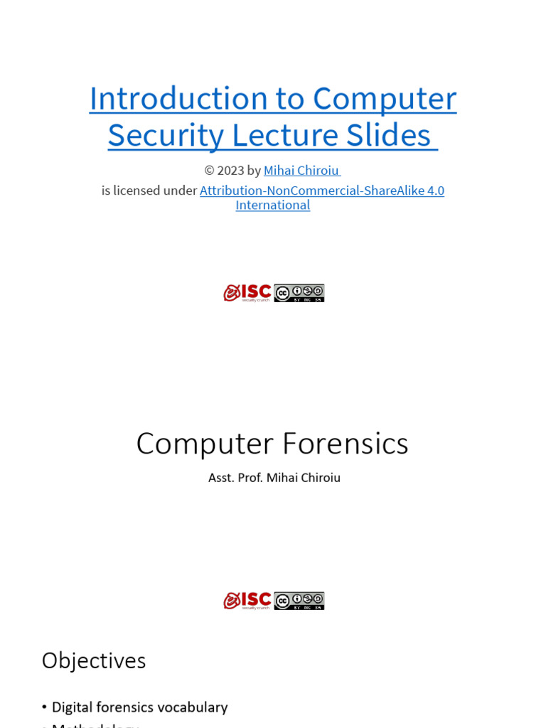 Isc 11 Forensics | PDF | Hard Disk Drive | Computing