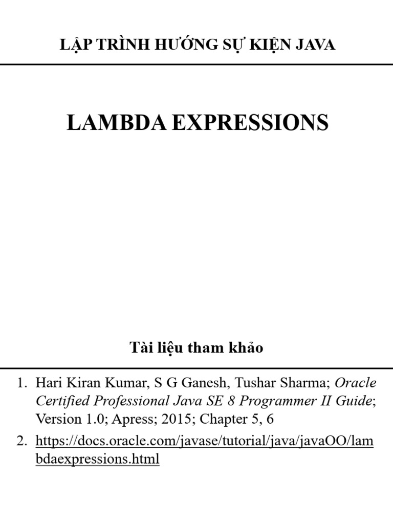 Lambdaexpression Tiengviet-1 | PDF