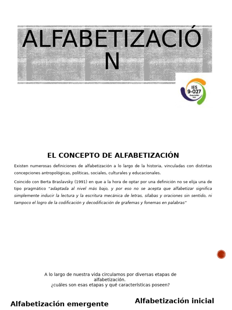 Alfabetización Emergente | PDF | Literatura | Escritura