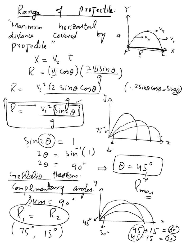Projectile Motion 2 | PDF