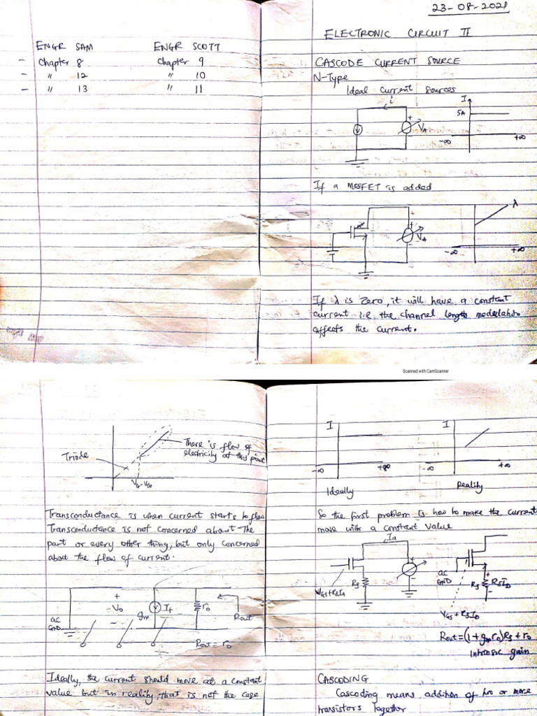 471 Class Note | PDF