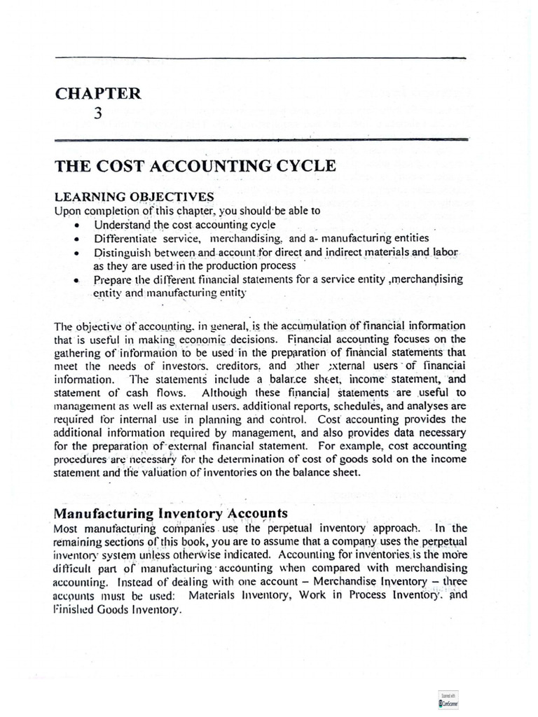 C3_AIS212_The-Cost-Acctg-Cycle | PDF