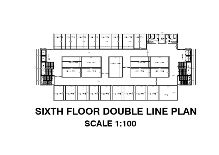 Sixth Floor Double Line Plan | PDF