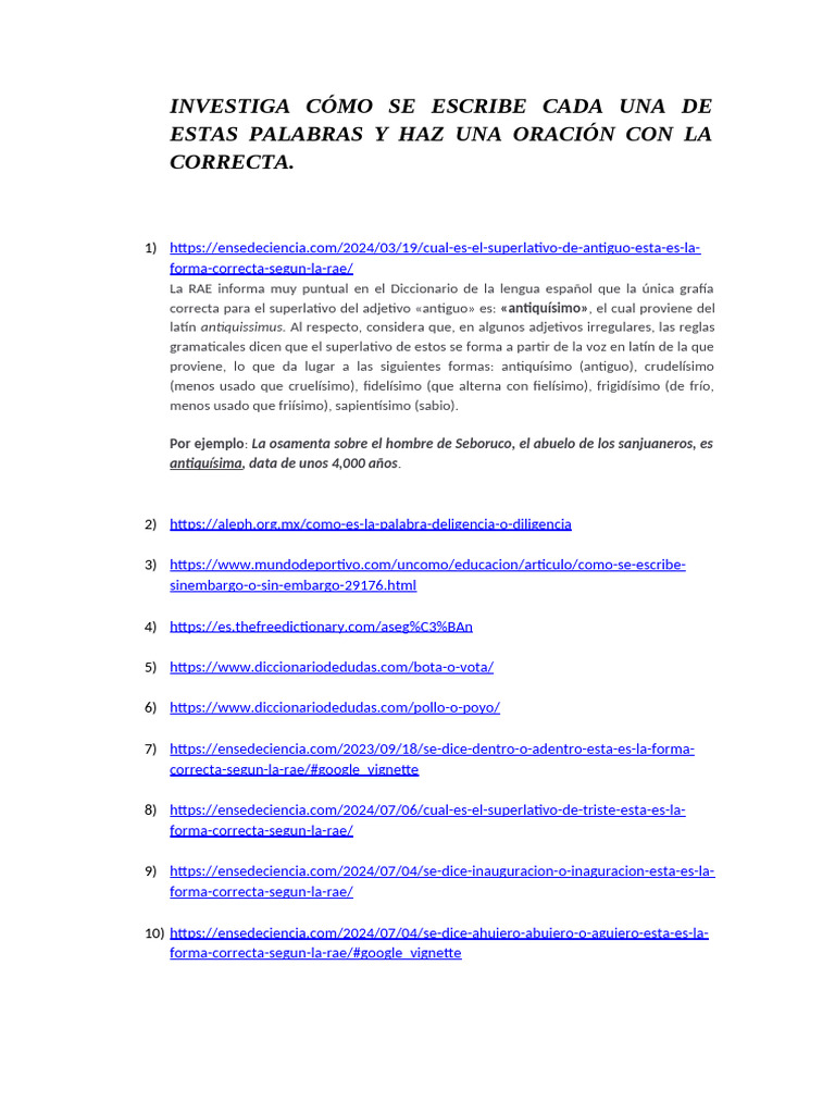 Santiago Práctica Unidad 5 Cómo Se Dice y Se Escribe | PDF | Gramática ...