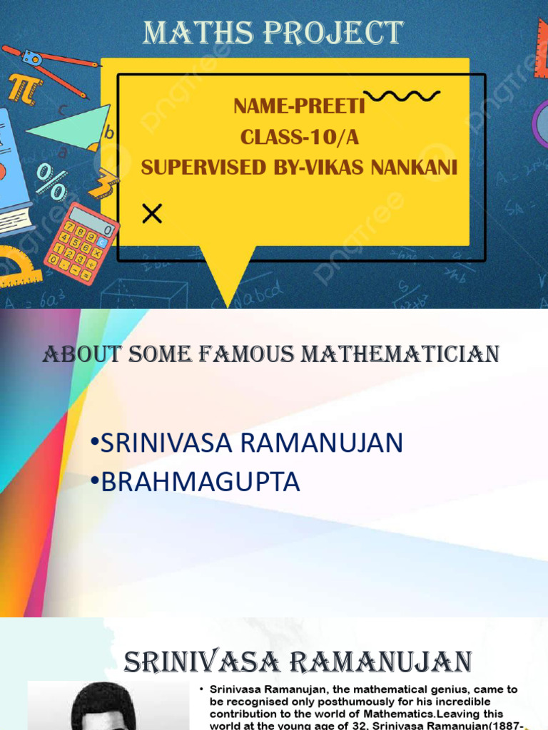 MATHS PROJECT | PDF | Mathematics MATHS PROJECT | PDF | Mathematics