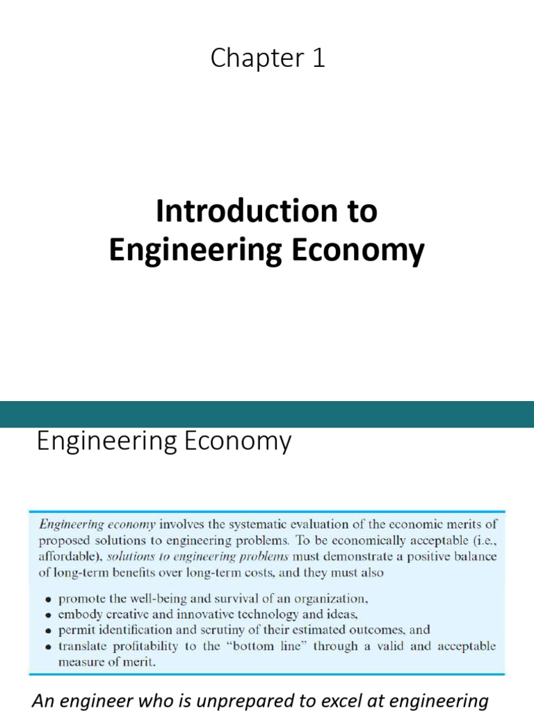 Fundamentals of Engineering Economy | PDF | Cost | Expense