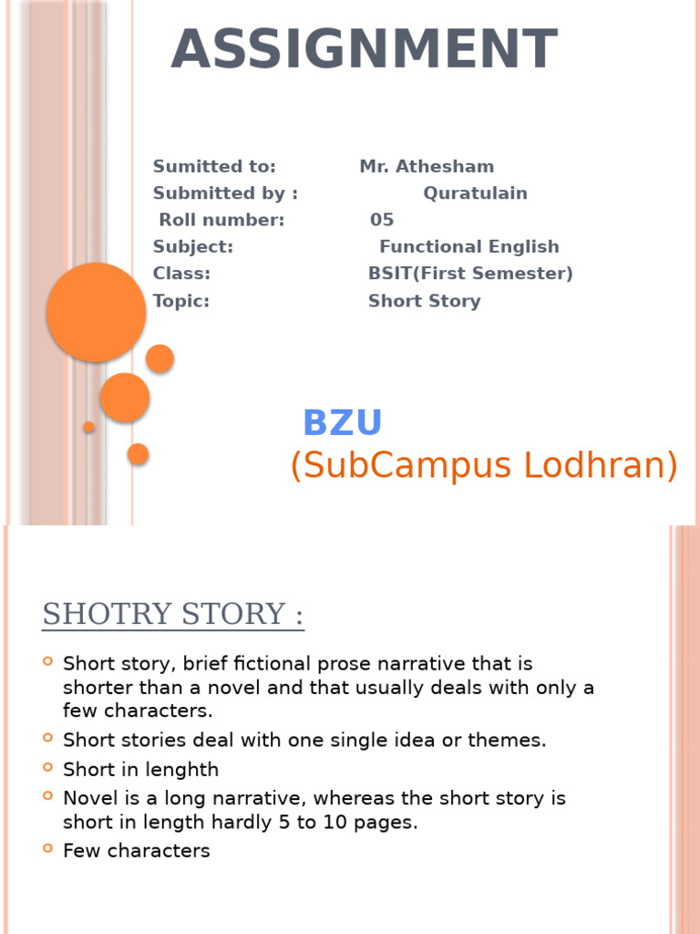 Presentation1 | PDF | Narration | Plot (Narrative)