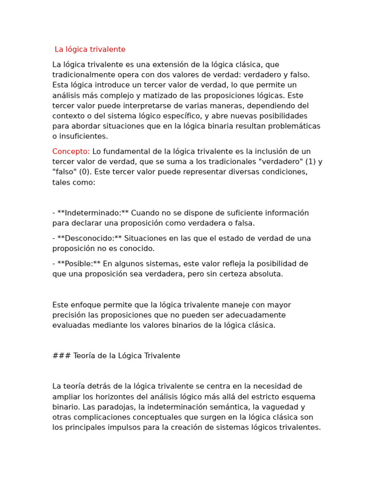 Logica | PDF | Lógica | Proposición