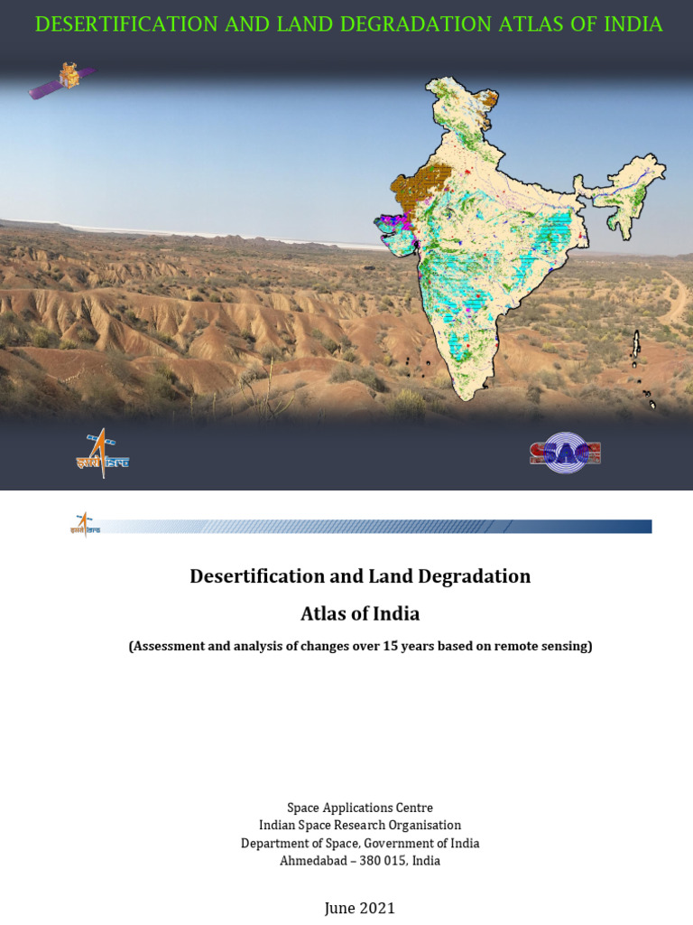 Desertification and Land Degradation Atlas | PDF | Environmental Degradation | Soil