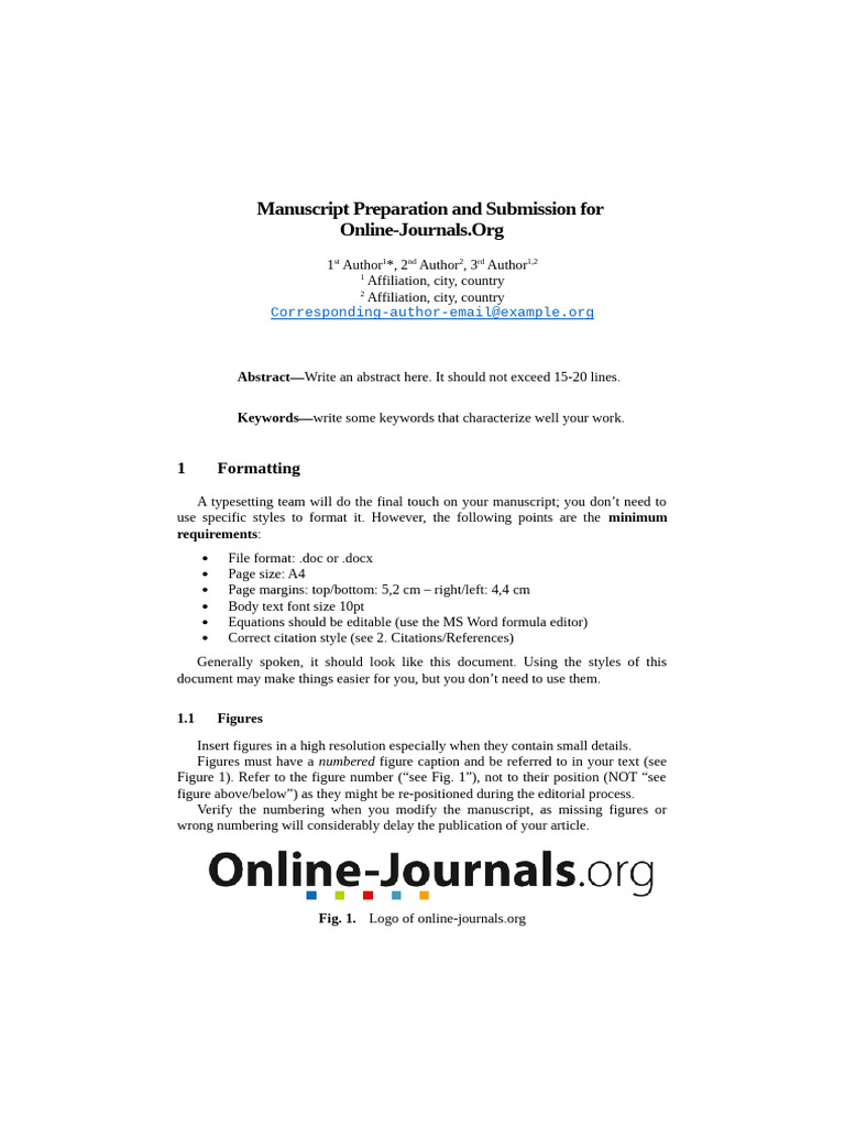 iJXX authorguide2023-OTH | PDF | Citation | Microsoft Word