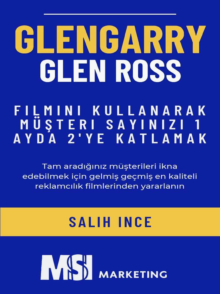 Glengarry Glen Ross | PDF