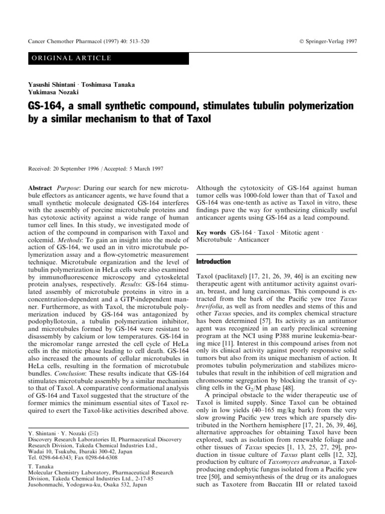 0,2 Um Colcemid | PDF | Microtubule | Mitosis