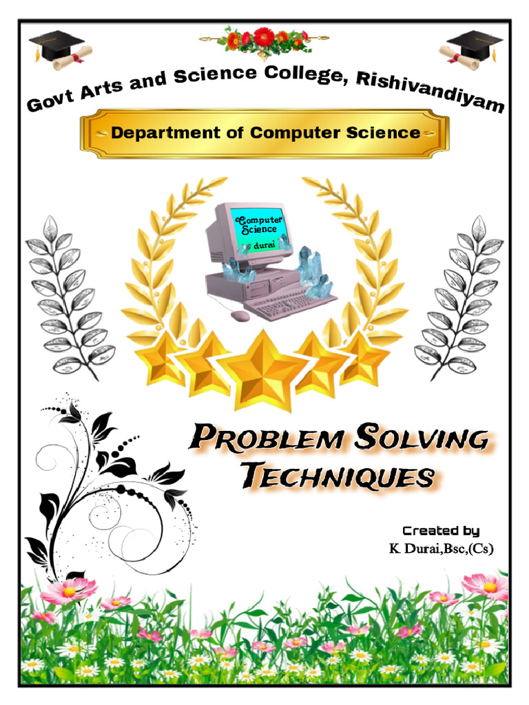 Problem Solving Techniques | PDF | Computer Data Storage | Operating System