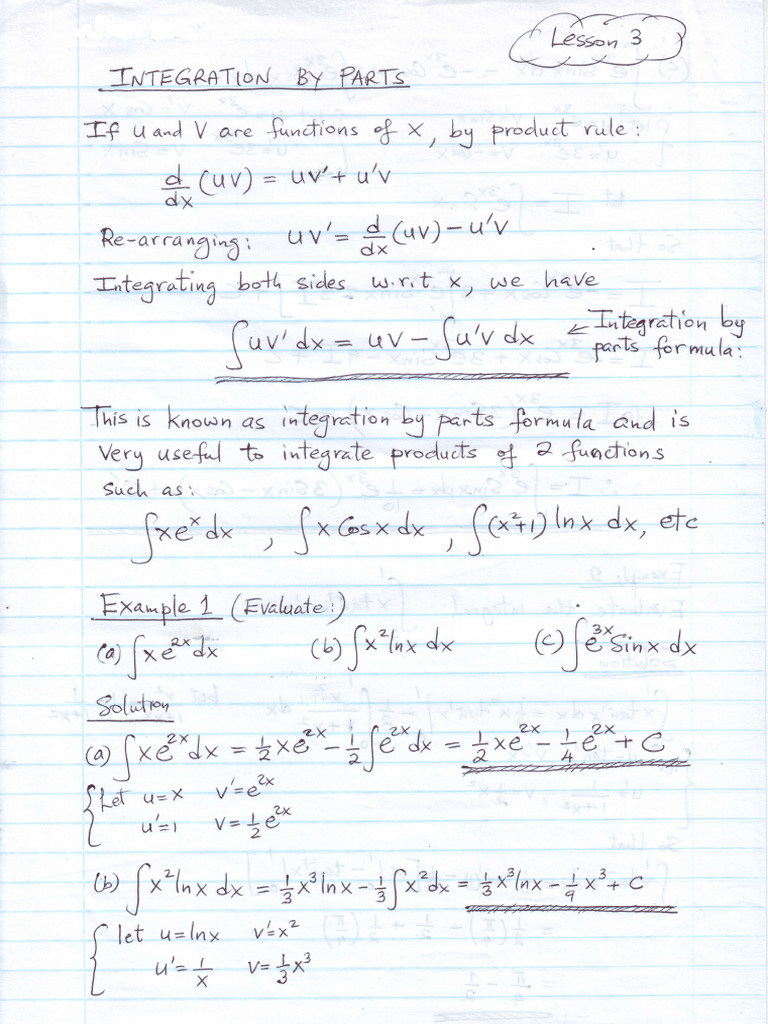 Lesson 5 by Parts | PDF