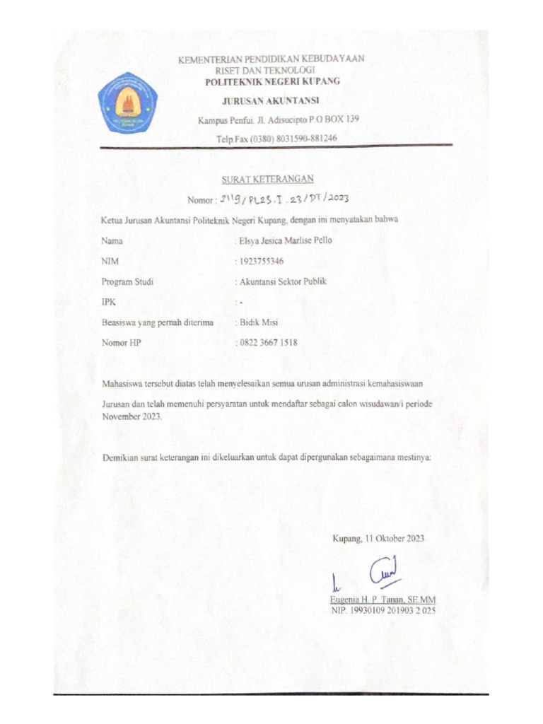 Bebas Administrasi Program Studi - Compressed | PDF