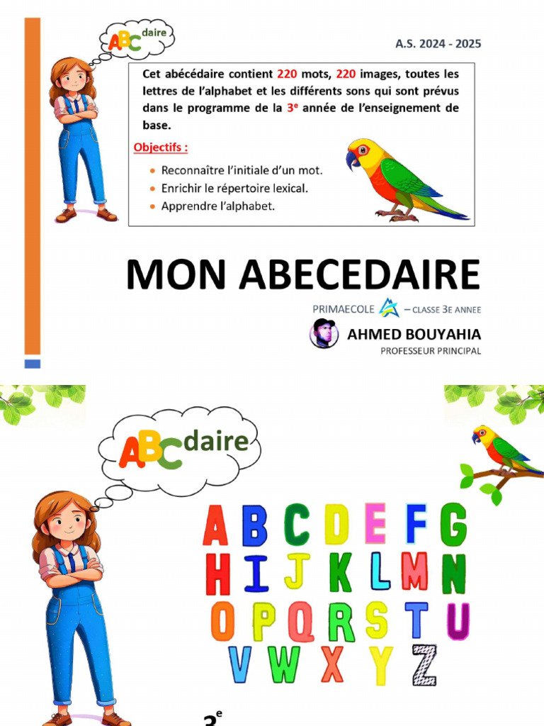 Mon abécédaire scanned | PDF
