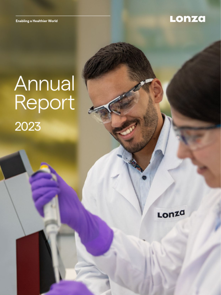 Lonza 2023 - Annual Report | PDF | Financial Statement | Board Of Directors