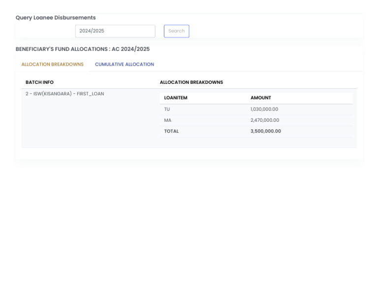 HESLB - OLAMS - Online Loan Application & Management System | PDF