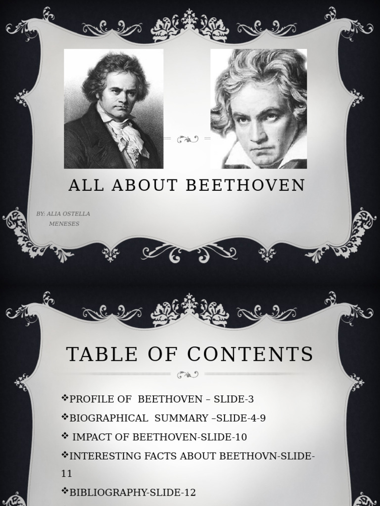 All About Beethoven | PDF | Ludwig Van Beethoven | Musical Forms
