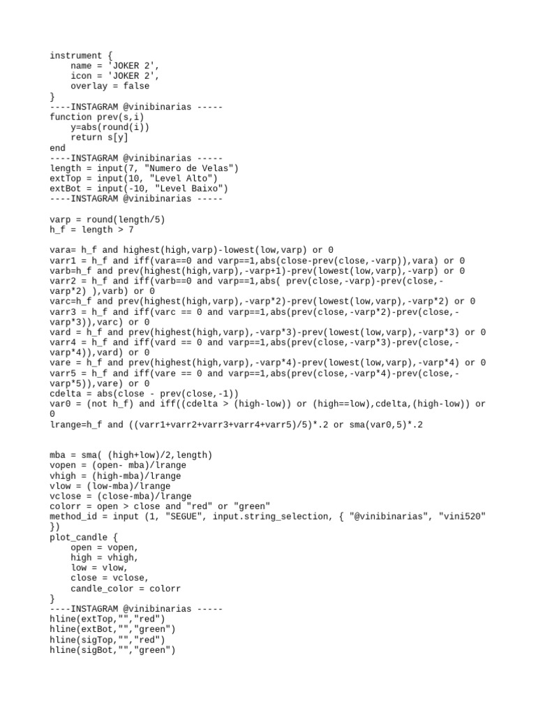 Script JOKER 1.0 | PDF