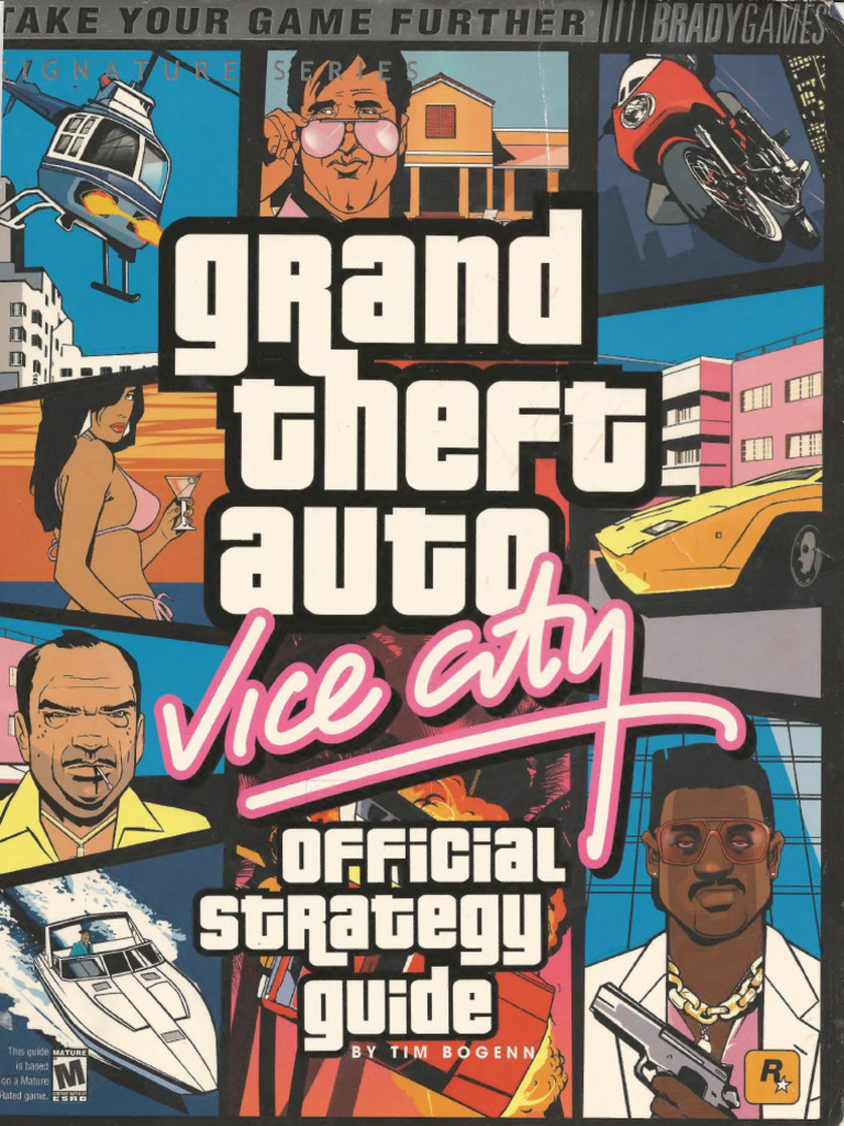 Grand Theft Auto Vice City Strategy Guide - Text | PDF | Shotgun | Knife