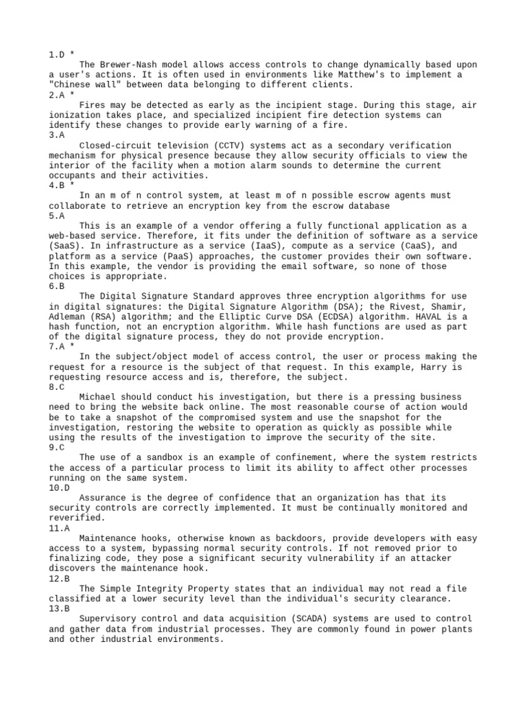 Security and Access Control Concepts | PDF | Public Key Cryptography | Key (Cryptography)