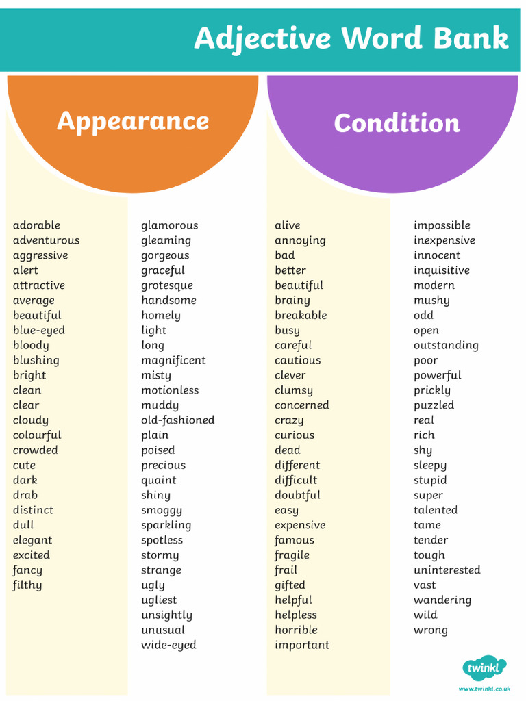 Adjective 2 | PDF