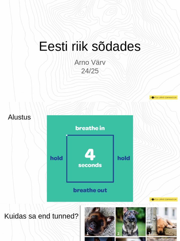 Eesti Riigi Sõjad | PDF