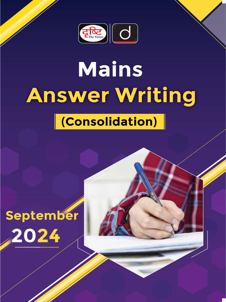 Daily Mains Answer Writing Program Files - English - September | PDF ...