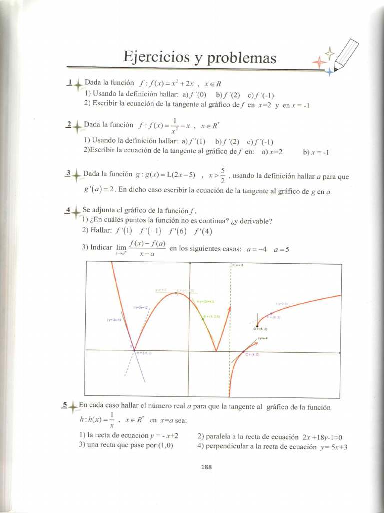 PR Ctico 5 - Derivadas | PDF