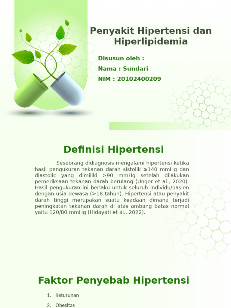 HT Dan Hiperlipidemia | PDF | Kesehatan Holistik