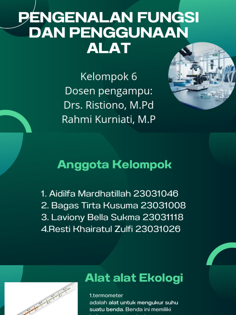 Kel 6 Materi Ke-7 Penglab | PDF