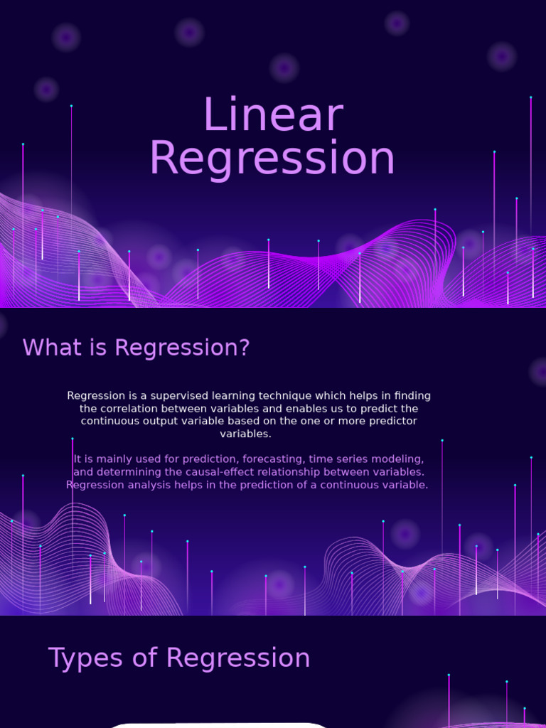 Linear Regression by Sam | PDF | Linear Regression | Errors And Residuals