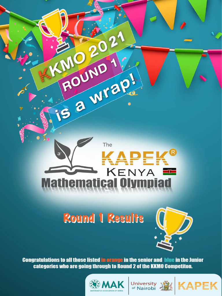 Round 2 Contestants KKMO 2021 - v2SF | PDF | Schools | Educational Stages