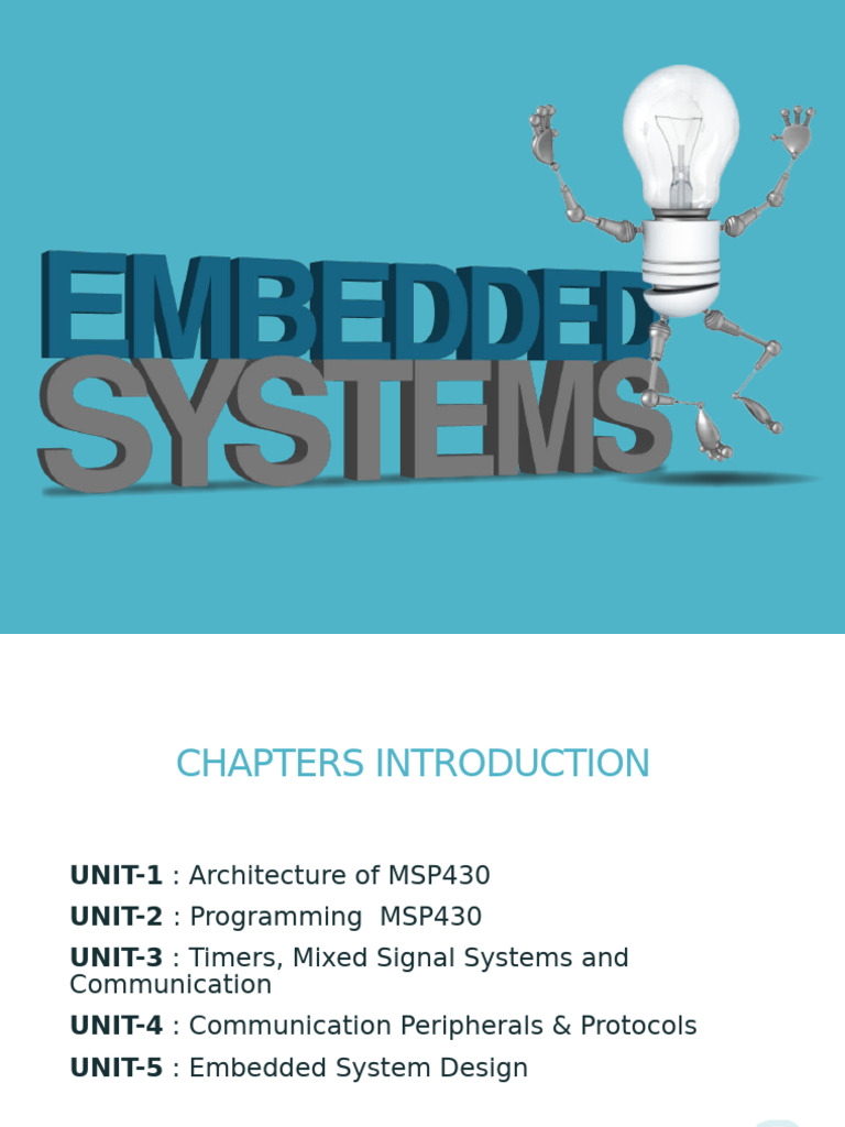Unit 1 | PDF | Microcontroller | Central Processing Unit