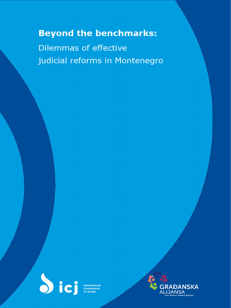 Report - Beyond The Benchmarks Dilemmas of Effective Judicial Reforms ...