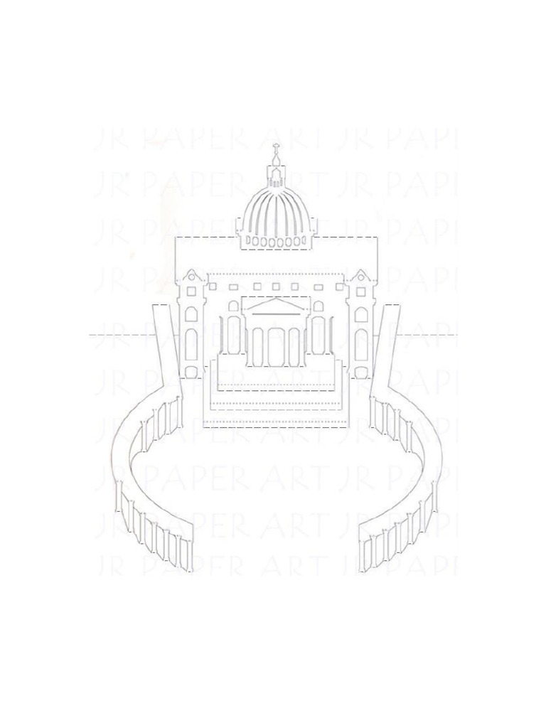 Architectural Kirigami Template | PDF