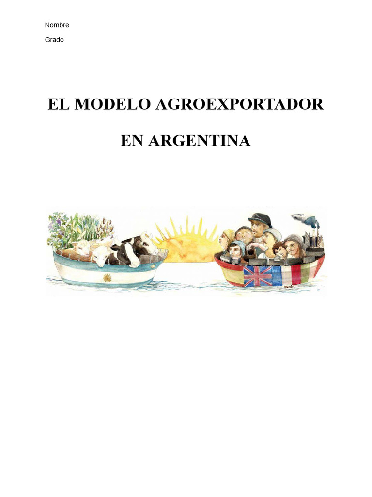 El Modelo Agroexportador en Argentina | PDF | Revolución industrial ...