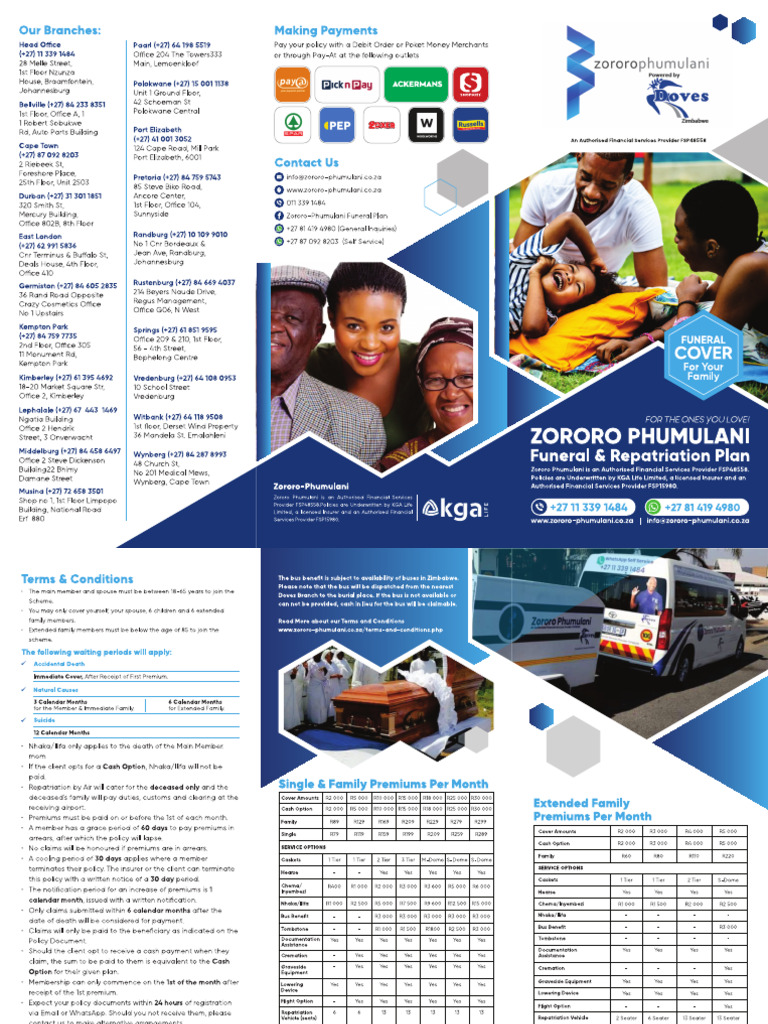 Zororo Phumulani Brochure 2024 | PDF