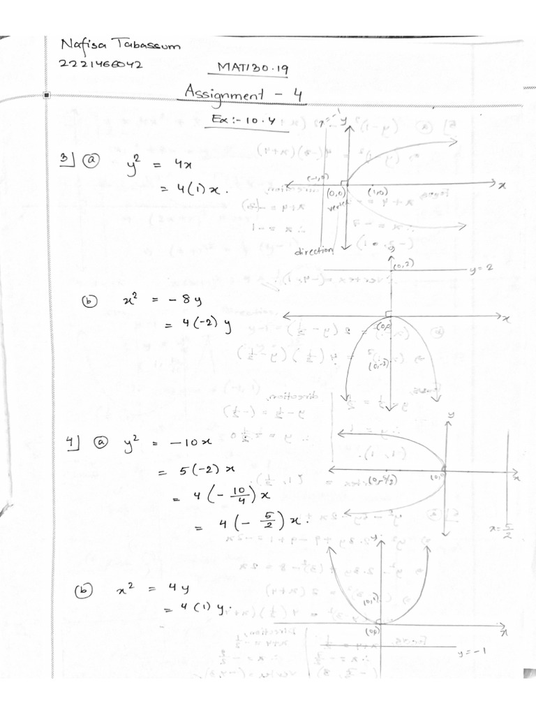 Mat130 19assignment4 | PDF