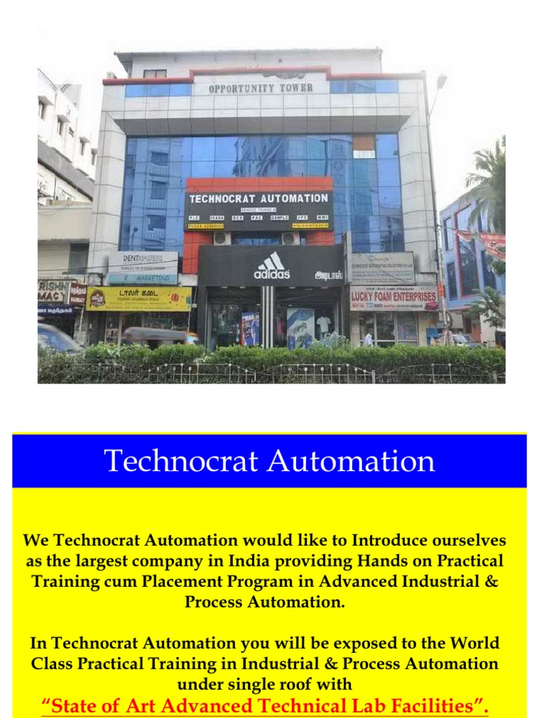 Technocrat Automation: An Overview of Industrial Automation Training ...