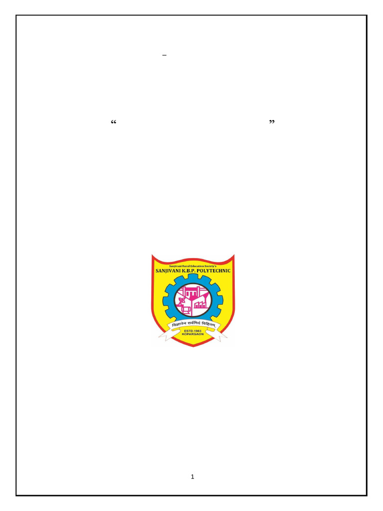 Sanjivani K. B. P. Polytechnic: Under The Guidance of | PDF | Usability ... Sanjivani K. B. P. Polytechnic: Under The Guidance of | PDF | Usability ...