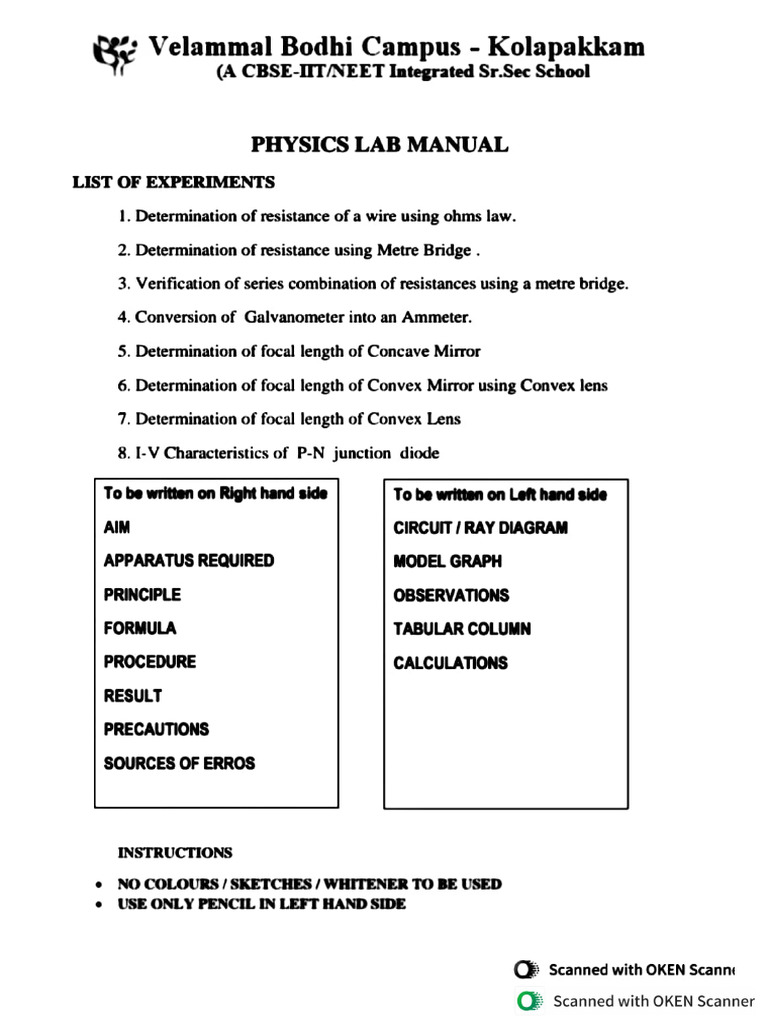 Physics Record Graph | PDF