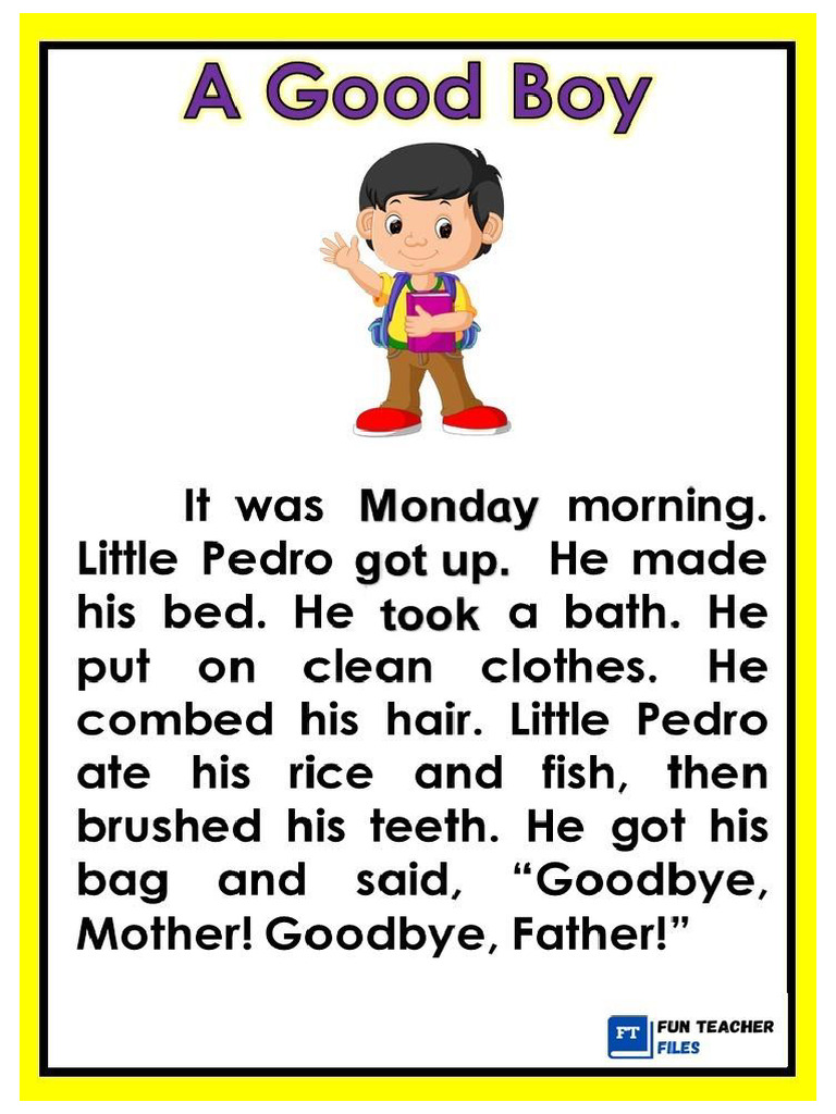 English Reading Materials | PDF